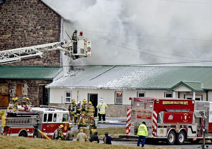 Crews fight barn fire in East Earl Township | Local News ...
