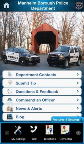 Manheim Borough Police launch smartphone app | Local News ...