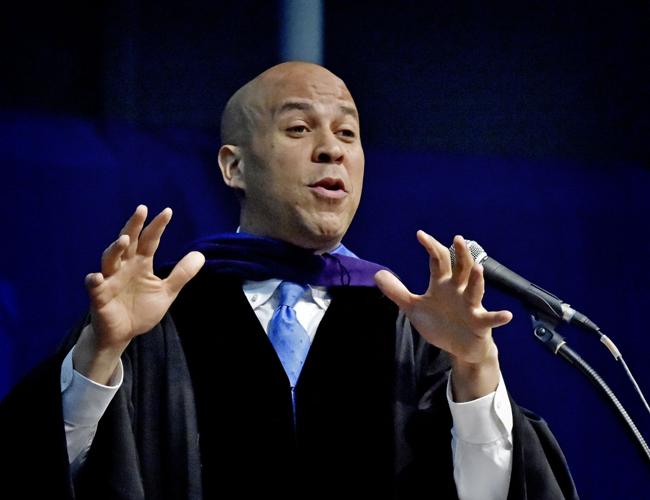 Sen. Cory Booker gave commencement speech at Franklin & Marshall ...