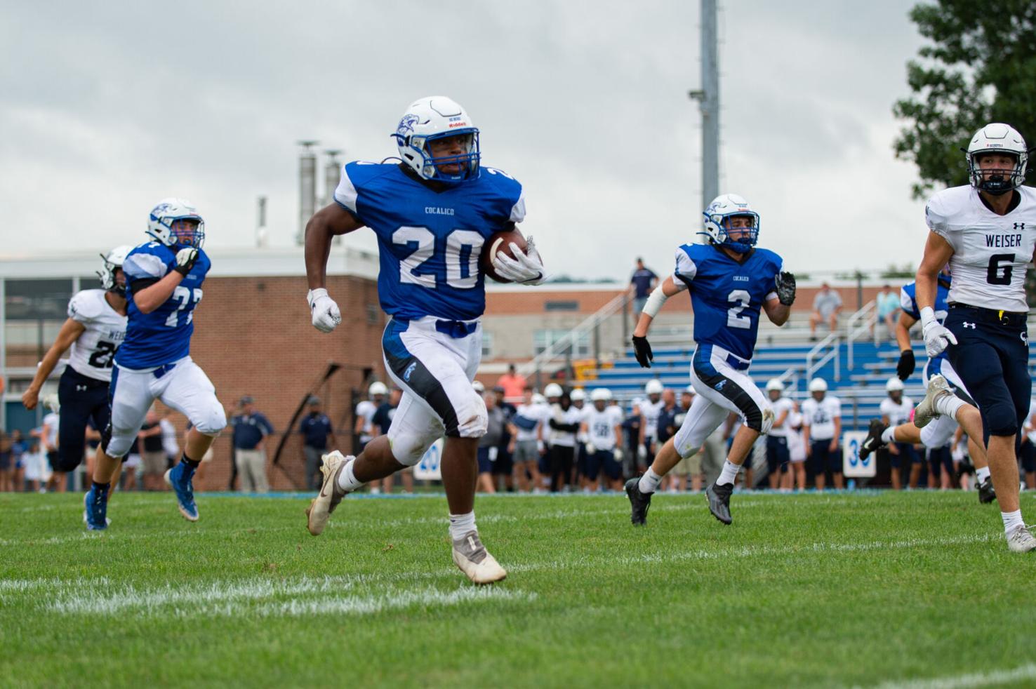Anthony Bourassa delivers with 3-TD day in Cocalico's season-opening ...