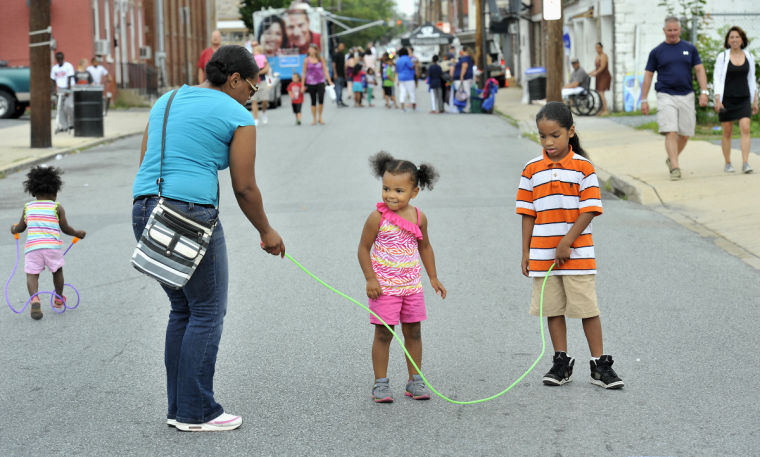 Party on Water Street: neighborhood turns out for Open Streets ...
