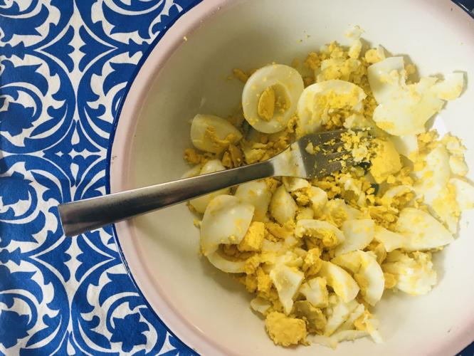 how to make mash egg