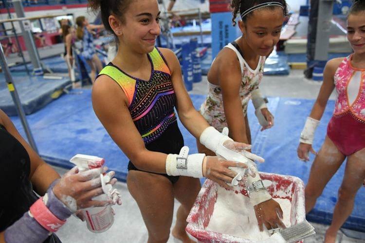 Local gymnast Addison Fatta is seeking a spot on the US Olympic team ...