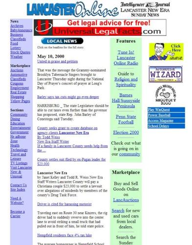 Here's what 10 of your favorite websites looked like at the dawn of the ...