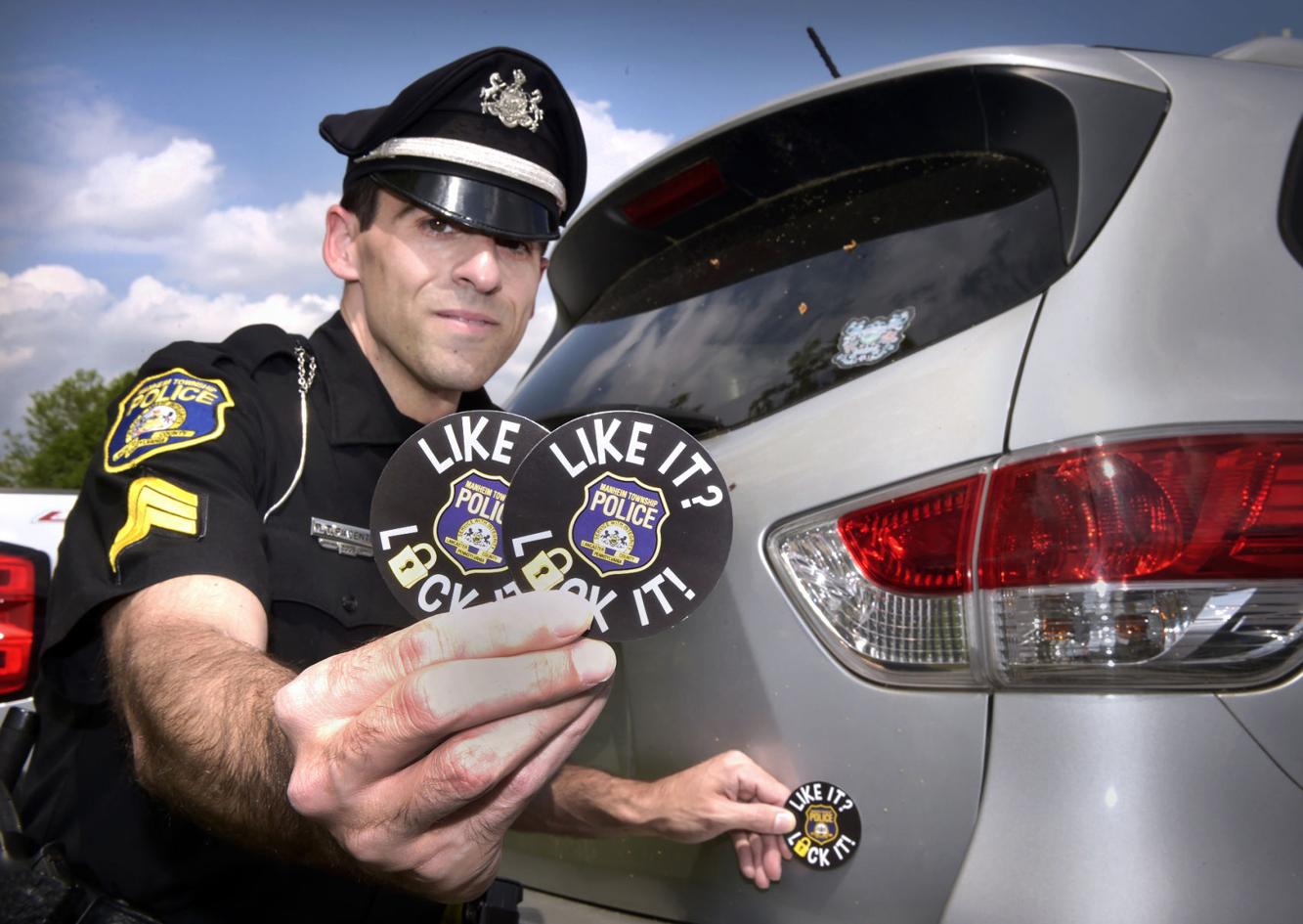 Manheim Township Police urge vehicle owners to lock their cars amid ...