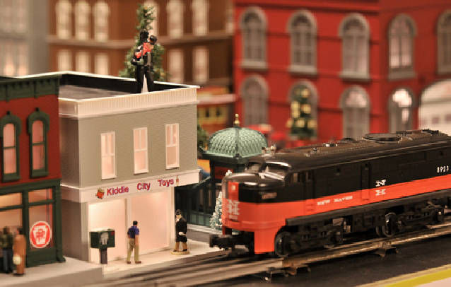 Holiday model railroad displays aren't just locomotives, they're ...
