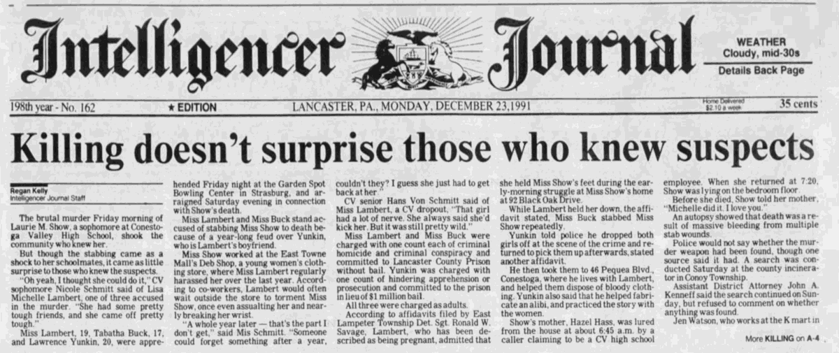 Timeline of the Tabitha Buck case | Local News | lancasteronline.com