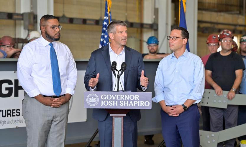 Governor Josh Shapiro visits High Steel Structures [photos ...