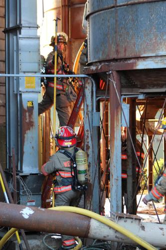 Silo fire hits Upper Leacock business | News | lancasteronline.com