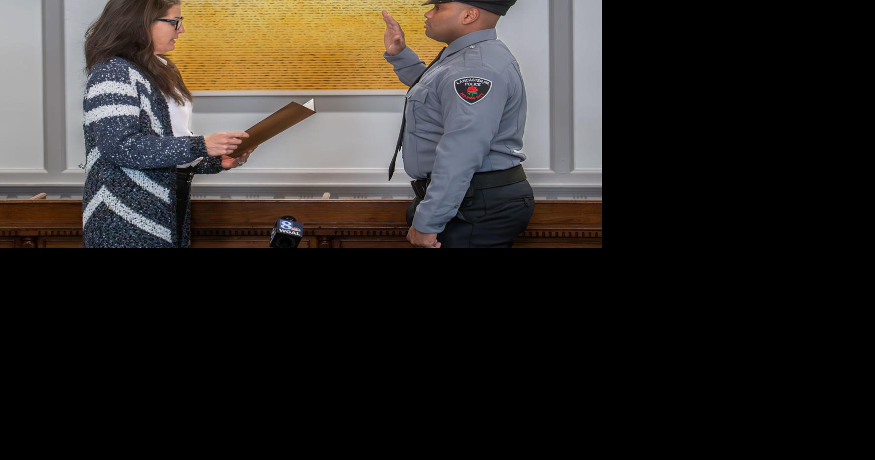 Lancaster city swears in new police officer [photos] | Local News ...