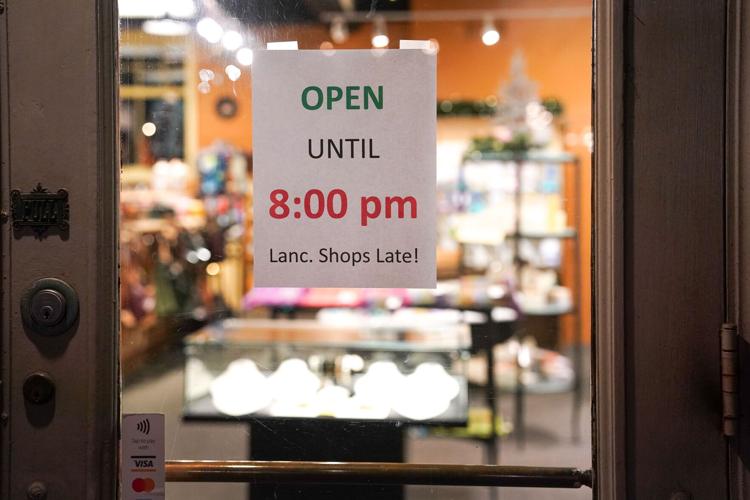Retailers prepare for the holiday shopping season at Lancaster Shops ...