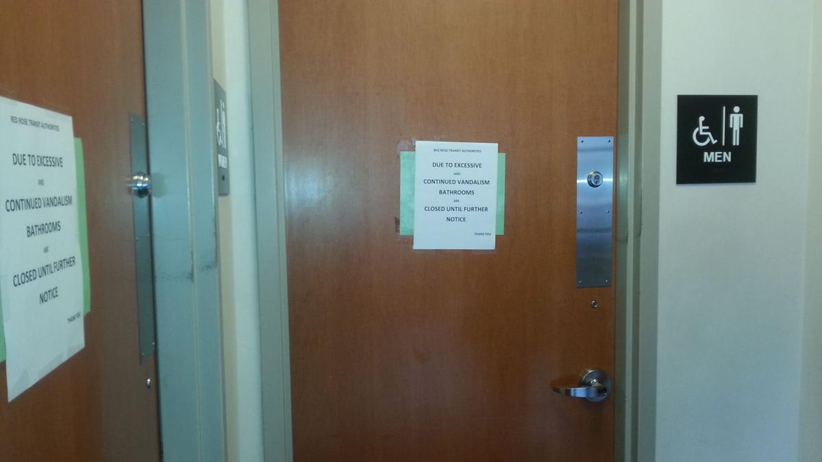 Vandalism closes restrooms at RRTA bus station | Local News ...