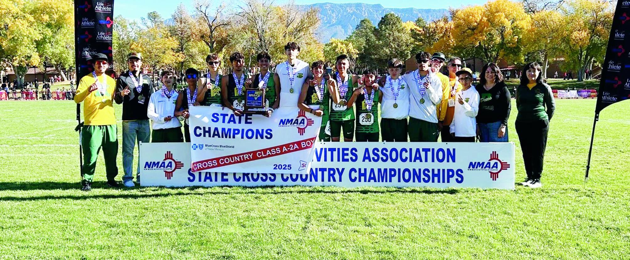 Pecos boys win second consecutive cross country state championship ...