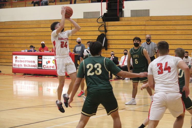 West Las Vegas @ Robertson boys basketball 1/28 | Sports ...
