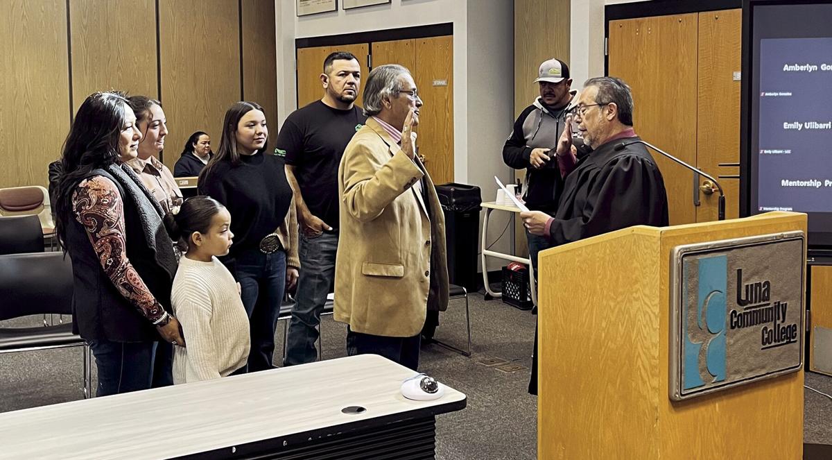 Medrano hopes to carry on wife’s mission at Luna Community College ...