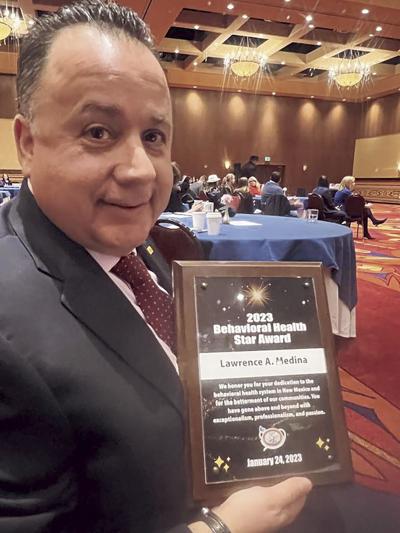 Lawrence Medina honored with Behavioral Health Star Award | Community ...