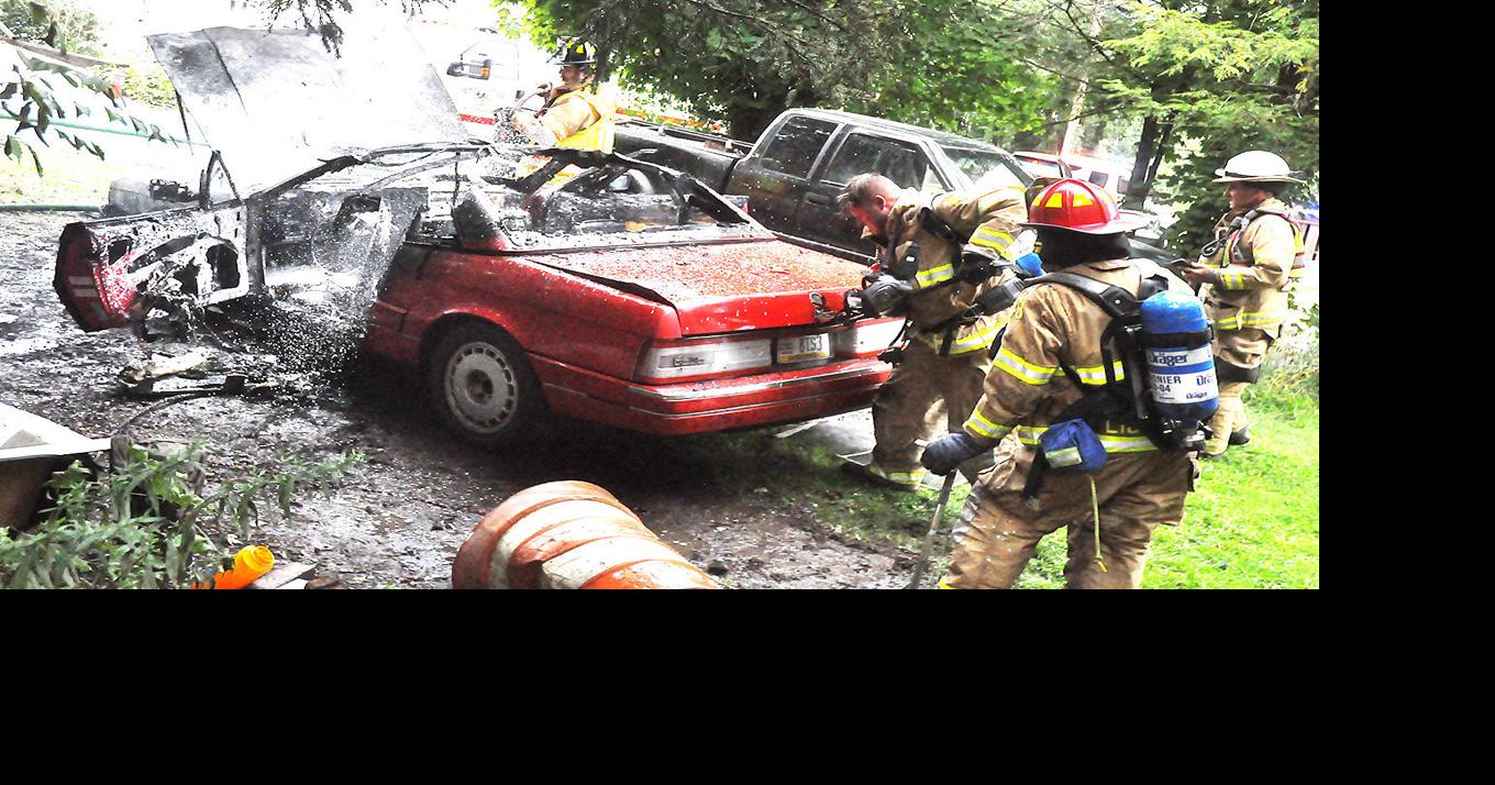 Car catches fire in Ligonier | Local News | latrobebulletinnews.com