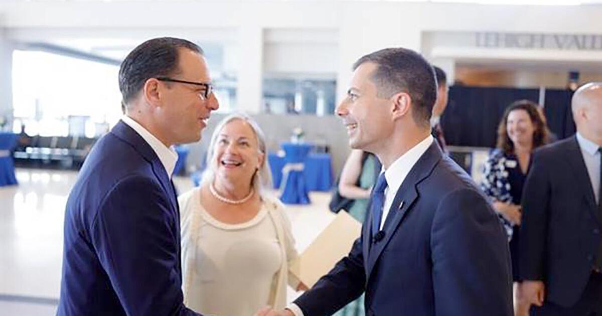 Shapiro, Buttigieg join officials to unveil expanded terminal at Lehigh ...