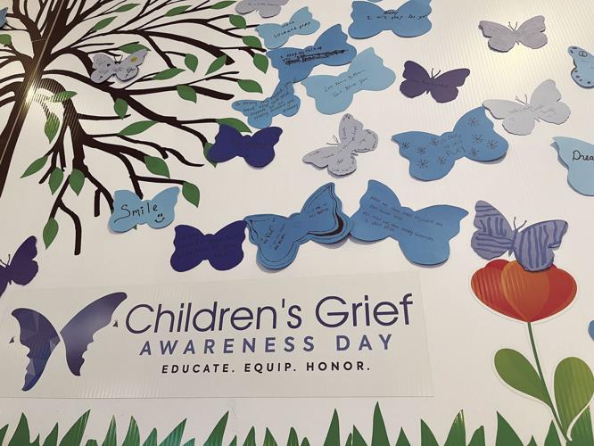 Messages of support: Wall of Hope butterfly garden ready for Children’s ...