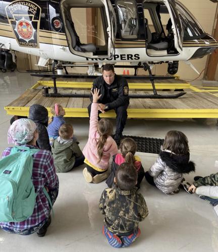 Dreams take-off at air museum: Field trip introduces kindergarteners to ...