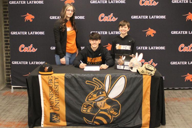 Greater Latrobe's Mason Leonard signs to Waynesburg University | Local ...