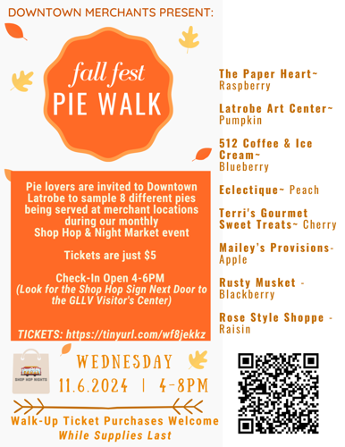 Fall Fest Pie Walk tonight | Local News | latrobebulletinnews.com
