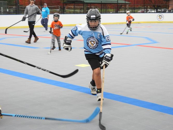 Greater Latrobe Parks and Rec Dek Hockey has parents vs kids scrimmage ...