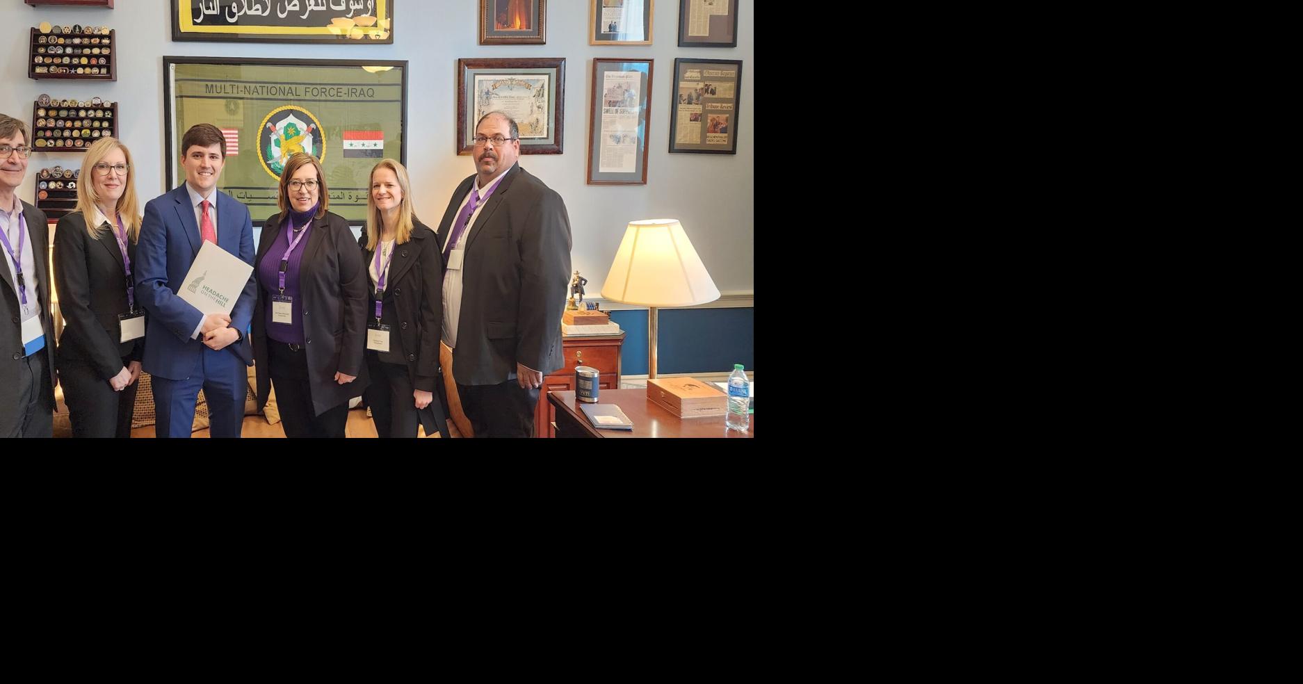 Local advocate travels to nation’s capital for headache disorder ...