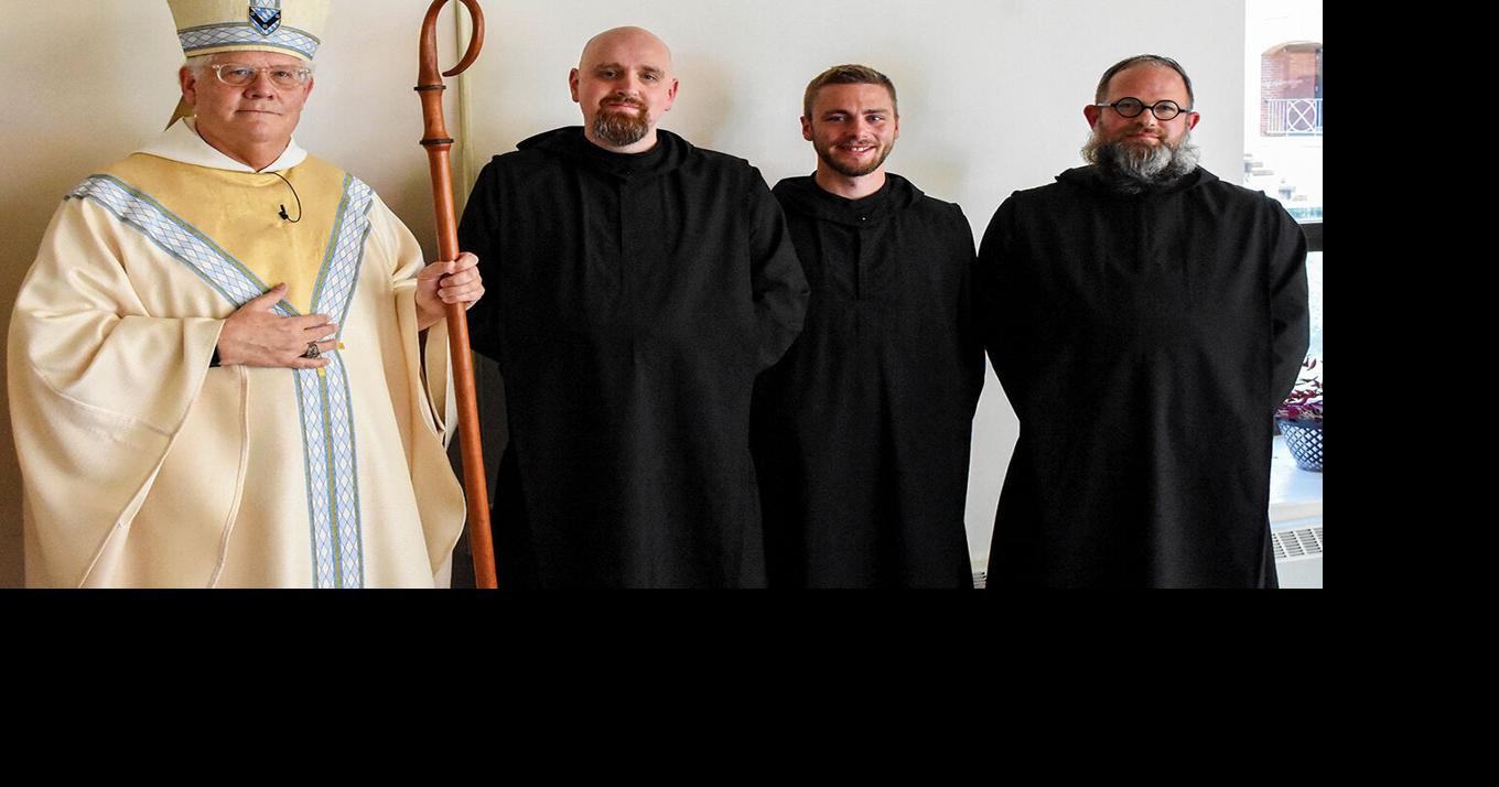 Three monks professed solemn vows at Saint Vincent Archabbey ...