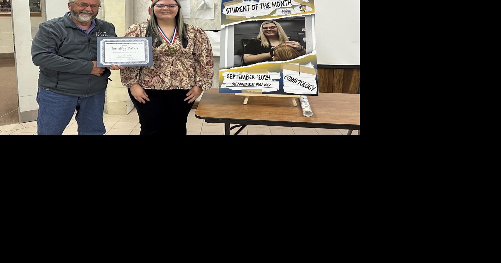 Palko named EWCTC Student of the Month for September | Local News ...