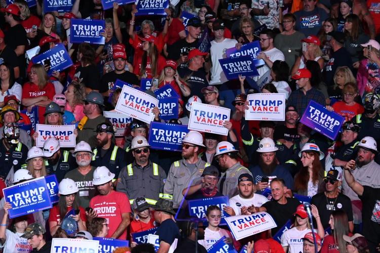 Trump hits Harris on all fronts at IUP rally | Local News ...