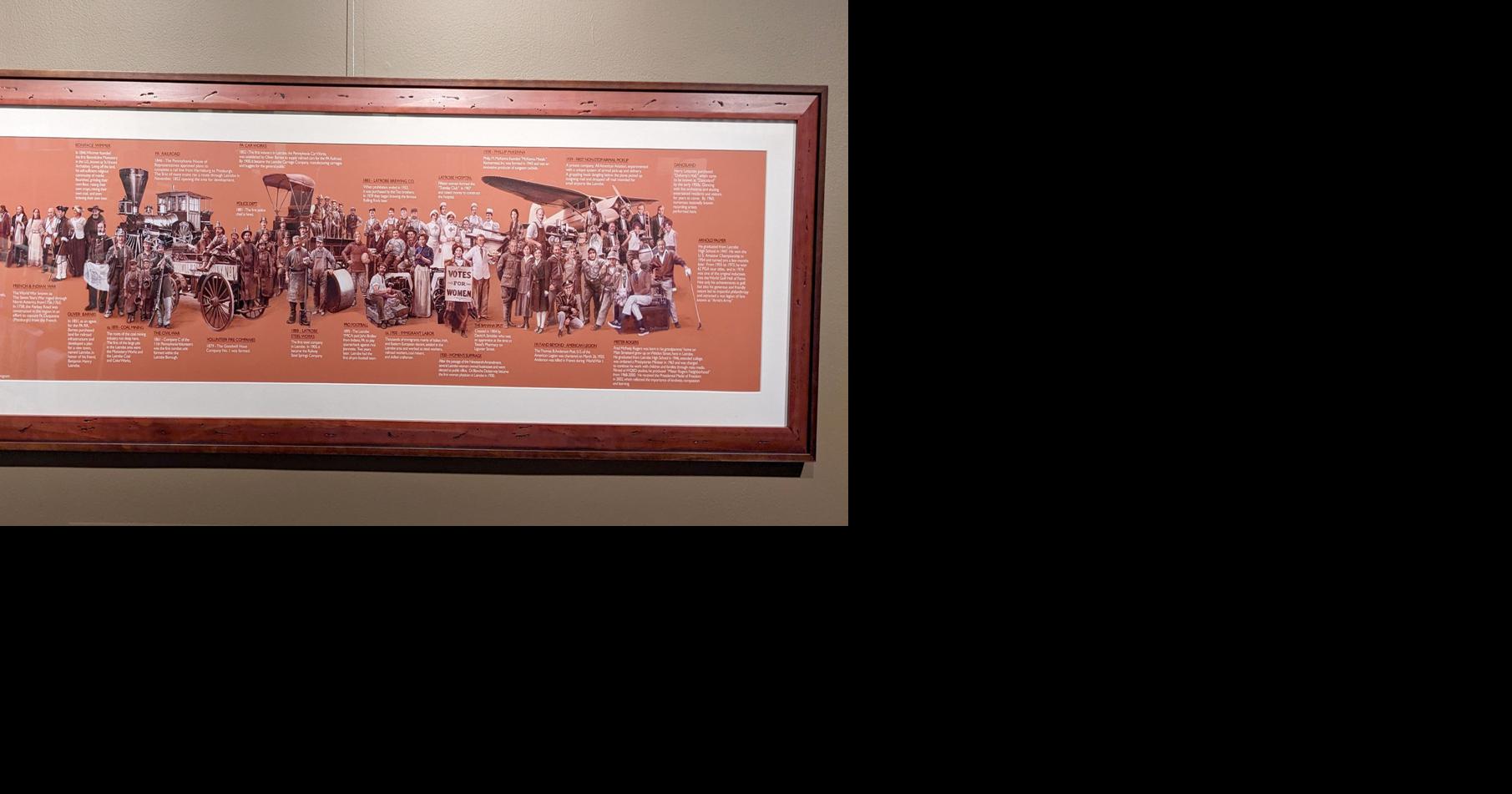 Print of interpretive artwork on Latrobe sign for sale | Local News ...