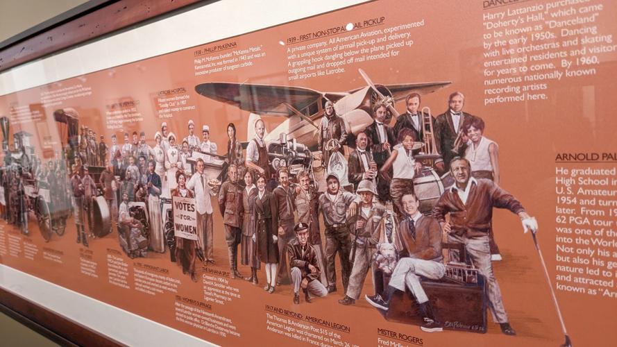 Print of interpretive artwork on Latrobe sign for sale | Local News ...