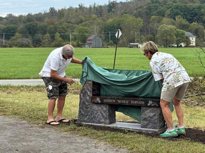 Muskie’s Bridge to Bench Walk unveils memorial bench | Local News ...