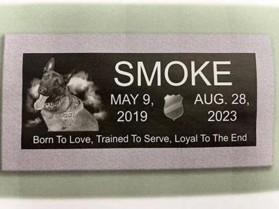 The Smoke Foundation to host official launch party in honor of K-9 officer Smoke | Local News ...