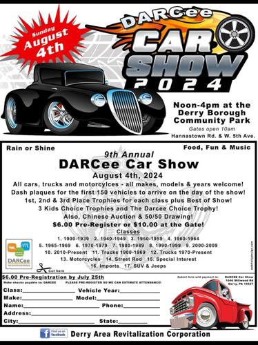 DARCee is ready to host the 9th annual car show Aug. 4 | Local News ...