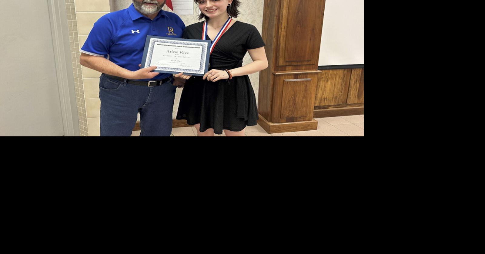 Arieal Rice named EWCTC Student of the Month | Local News ...
