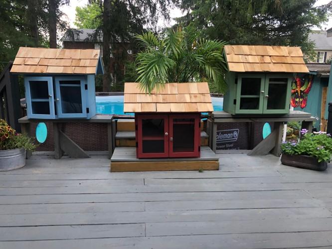 Scout builds three Little Free Libraries for Eagle project | Local News ...
