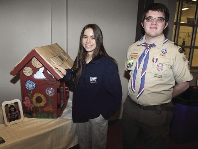 Scout builds three Little Free Libraries for Eagle project | Local News ...