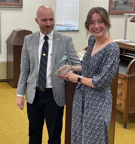 Duda recognized with Student Showcase Award | Local News ...