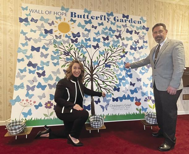 Messages of support: Wall of Hope butterfly garden ready for Children’s ...