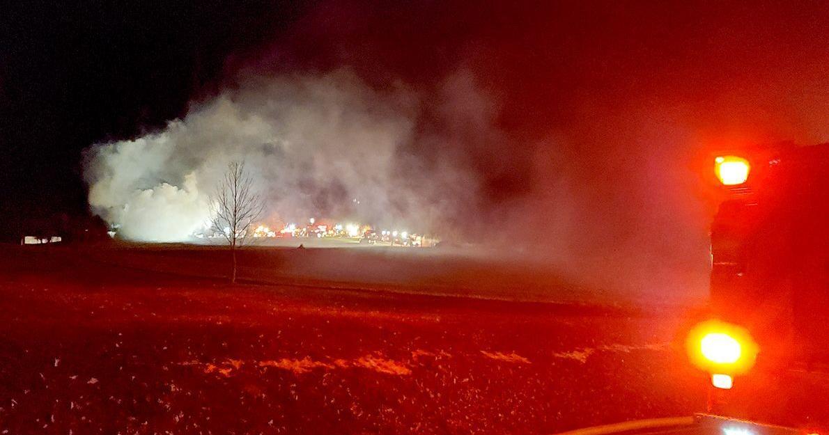 Crews battle house fire on Pizza Barn Road | Local News ...