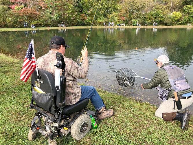 Military veterans enjoy rewarding day of trout fishing | Local News ...