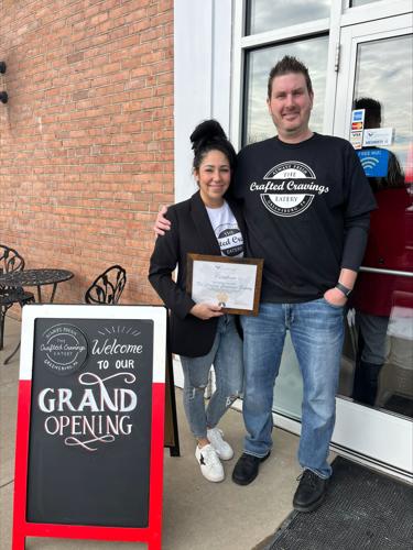 The Crafted Cravings Eatery celebrates with a ribbon-cutting ceremony ...