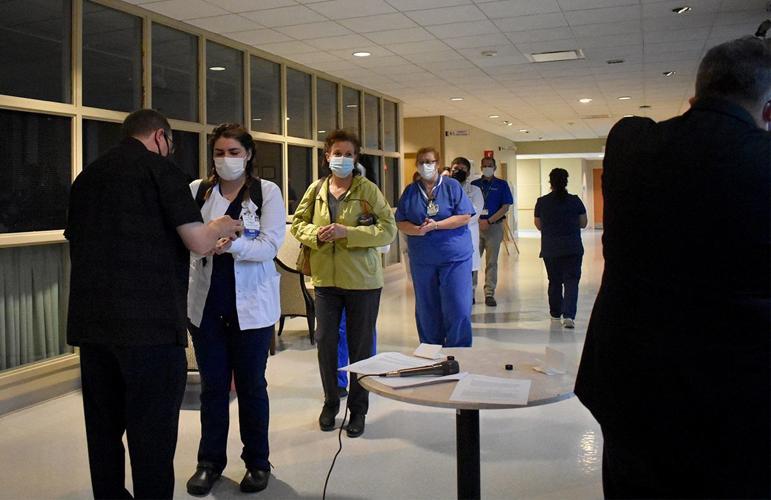 Blessing of the hands at Excela Latrobe Hospital celebrates 'healing ...