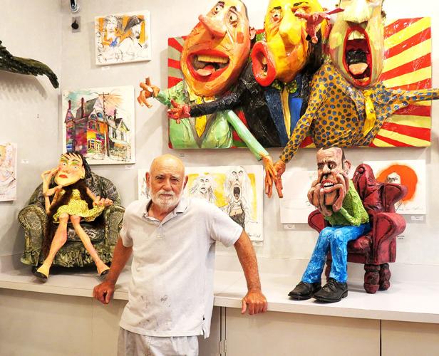 Brian McCall's solo exhibit, “Shadows of a Cloudy Mind” featured at ...