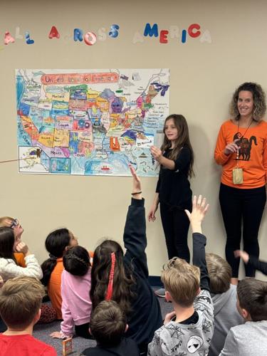Mt. View fourth graders receive postcards from all over USA | Education ...