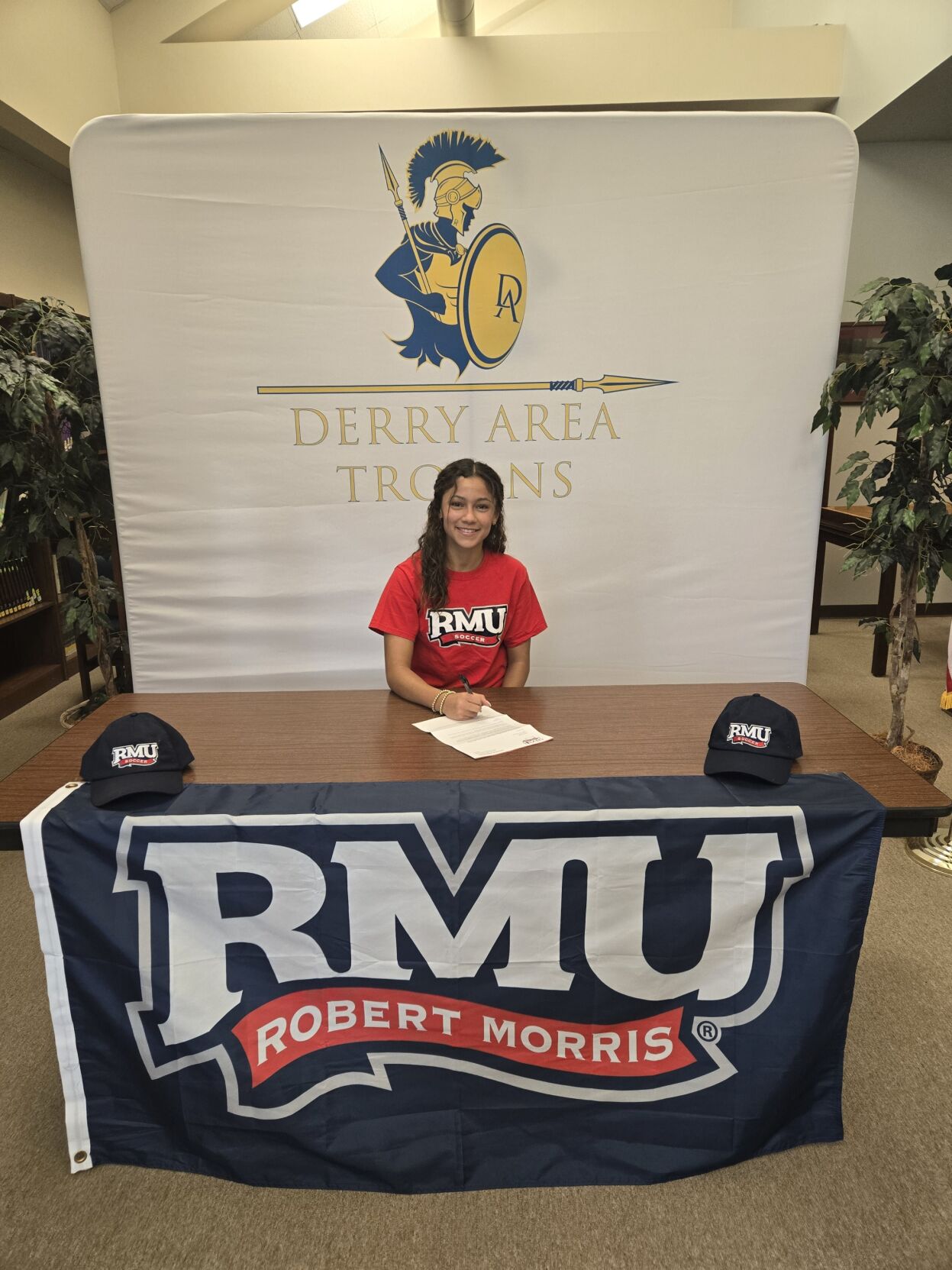 Derry Area’s Alayna Williams officially signs to RMU | Local Sports ...