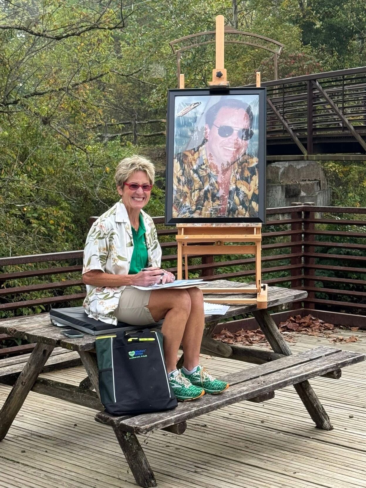 Muskie’s Bridge to Bench Walk unveils memorial bench | Local News ...