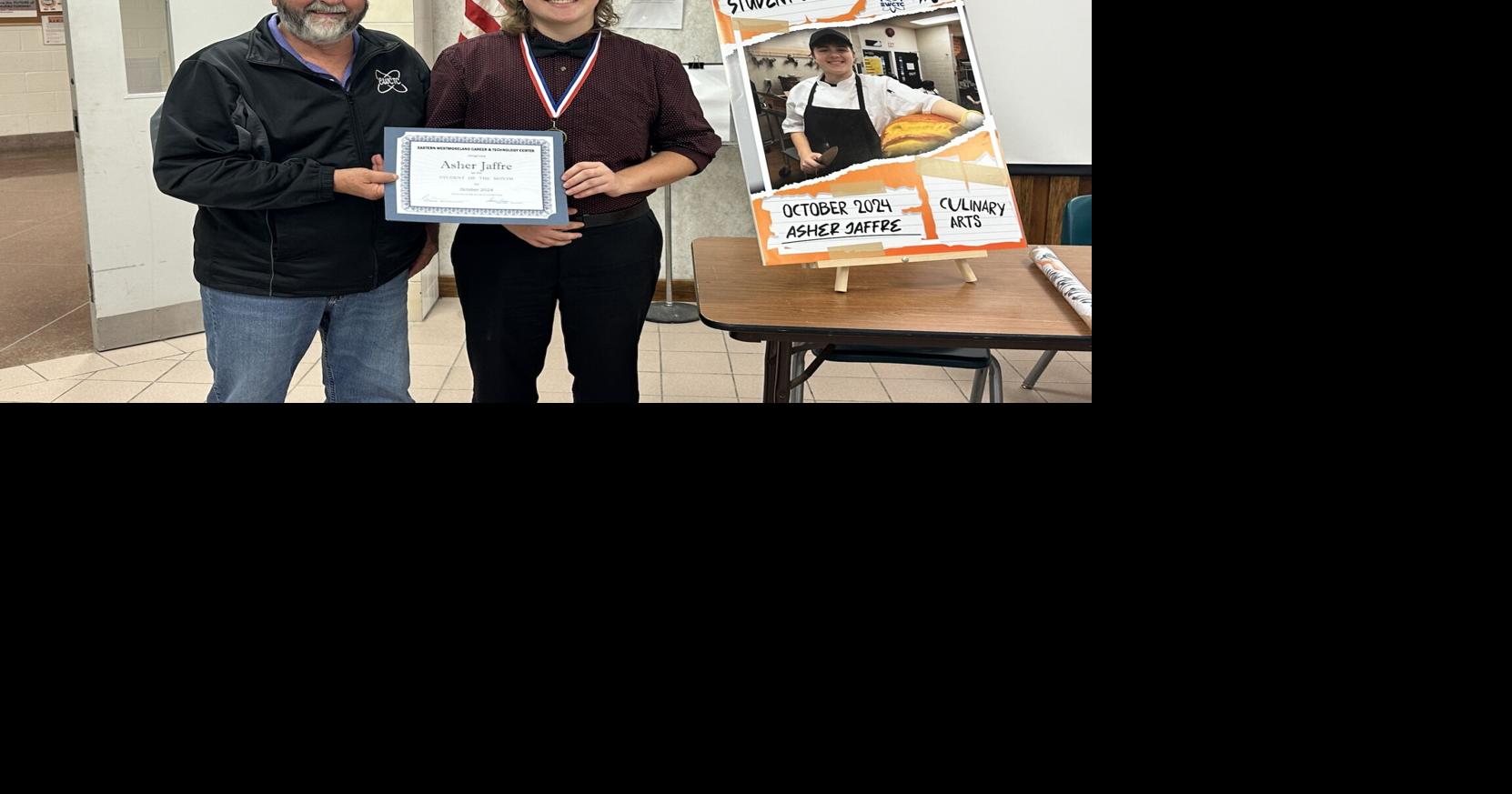 Jaffre earns Student of the Month honor at EWCTC | Local News ...